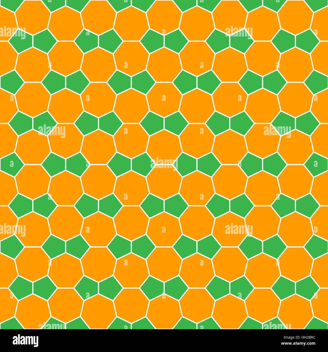 Heptagon pentagon tile pattern seamless High Resolution Stock ...