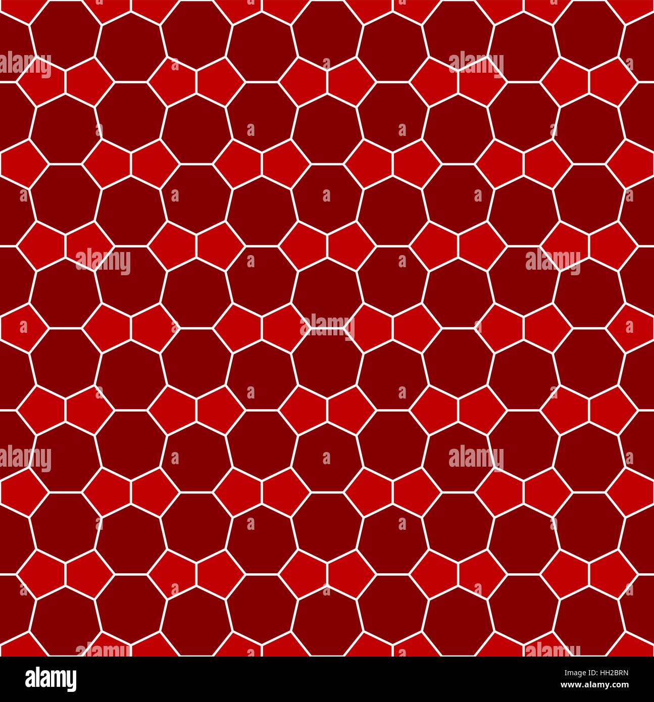 Heptagon and pentagon tile pattern - seamless editable repeating vector ...