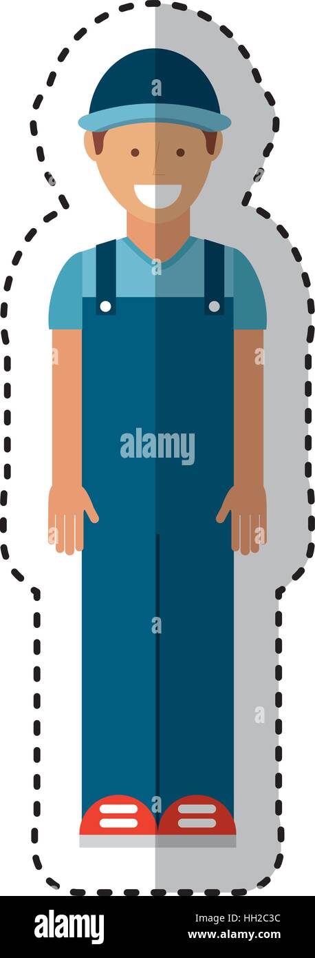 Mechanic avatar character icon vector hi-res stock photography and ...