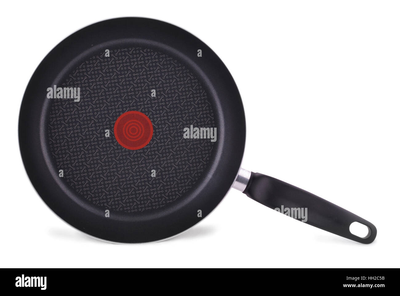 New empty frying pan isolated on white with clipping path Stock Photo ...