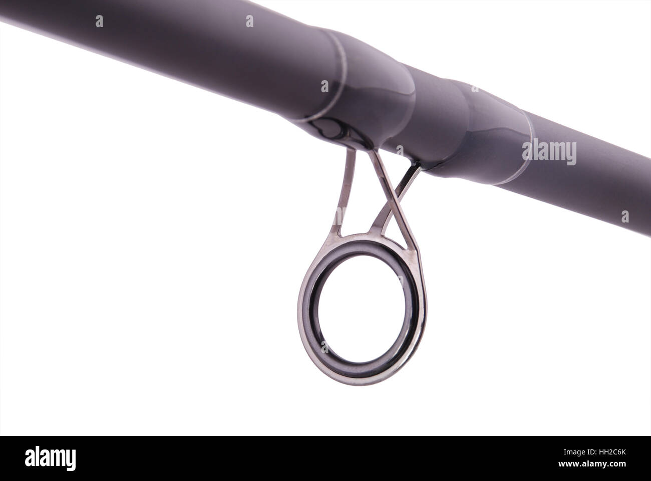 Fishing rod ring on white. Clipping path inside Stock Photo - Alamy