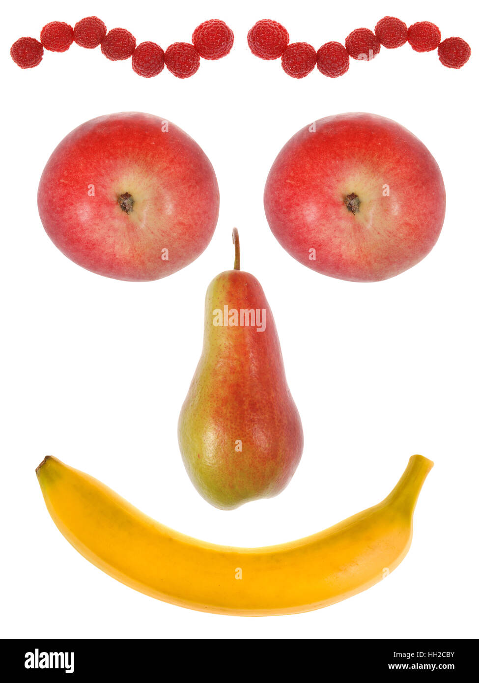 Pear face isolated on white hi-res stock photography and images - Alamy