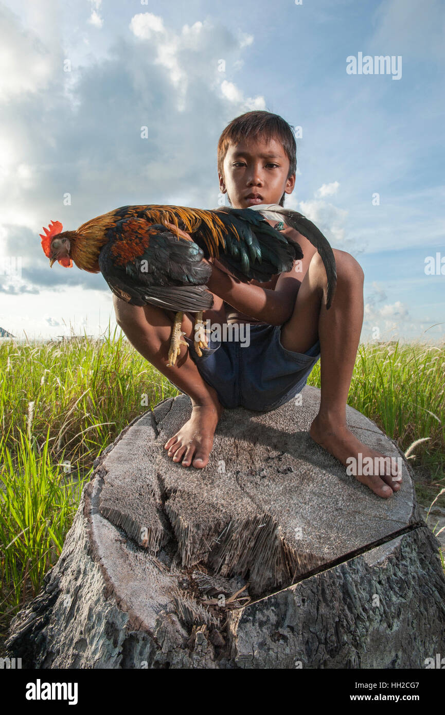 Faces of Sea Gypsy children Stock Photo - Alamy