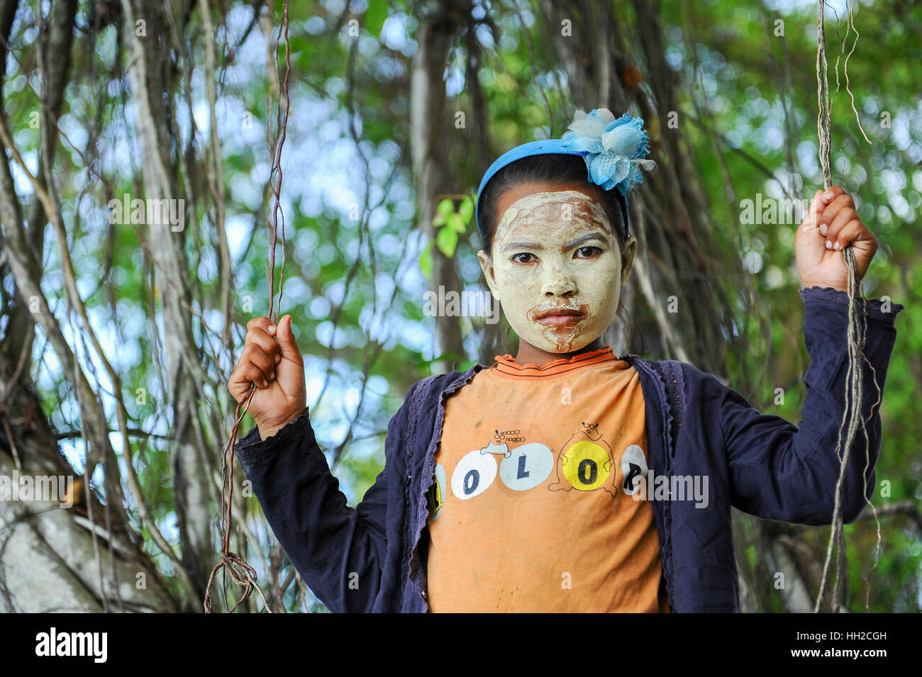 Faces of Sea Gypsy children Stock Photo - Alamy