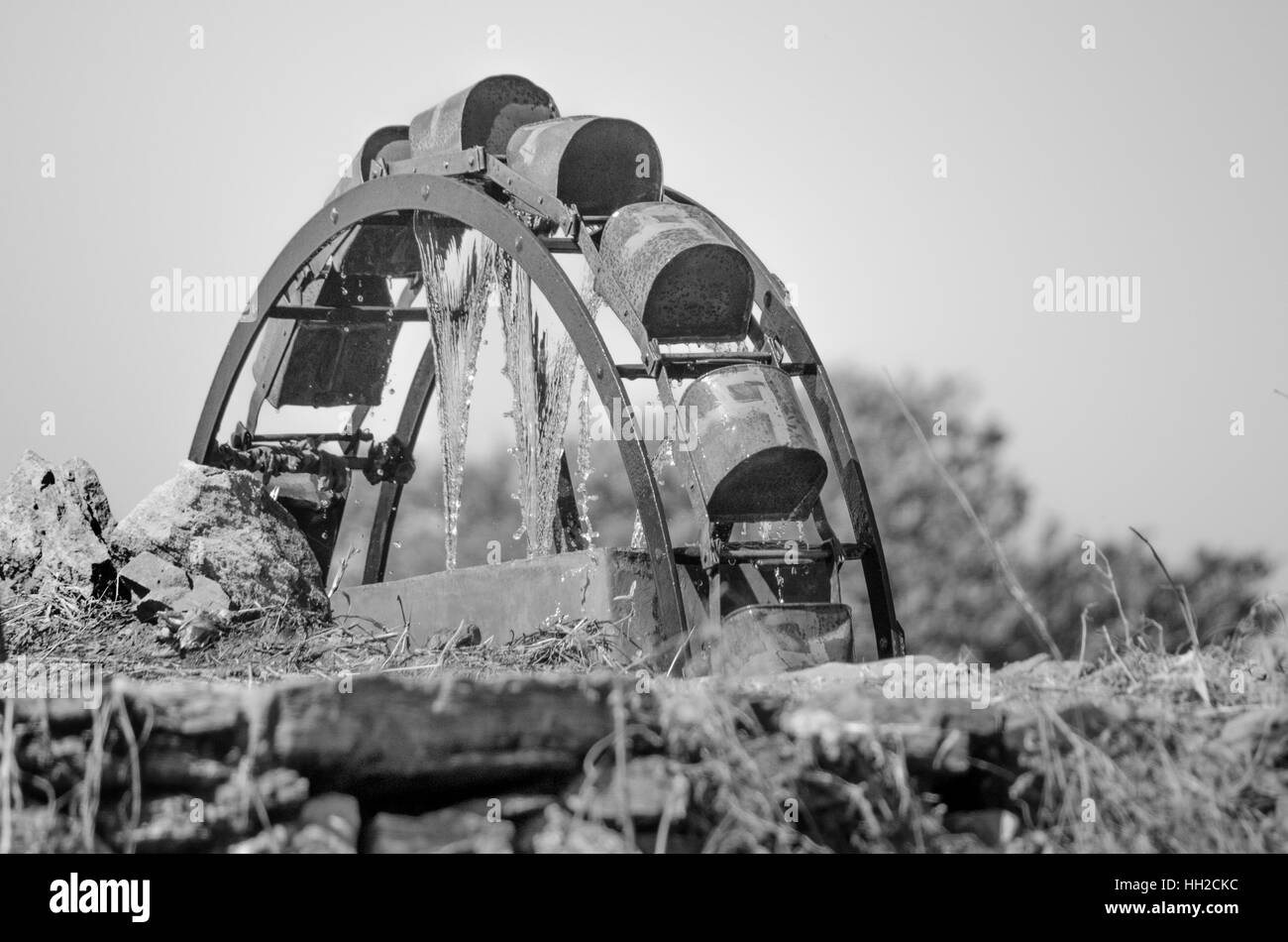 Ancient Waterwheel High Resolution Stock Photography and Images - Alamy