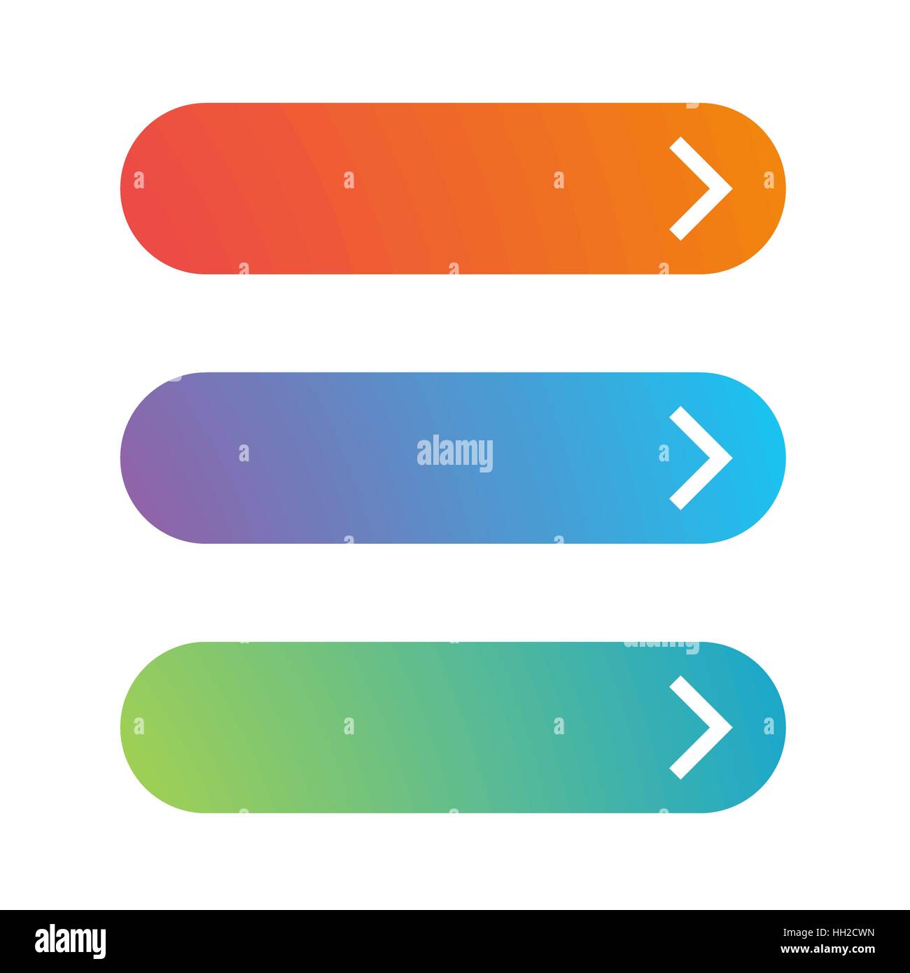 Empty web button set vector Stock Vector Image & Art - Alamy