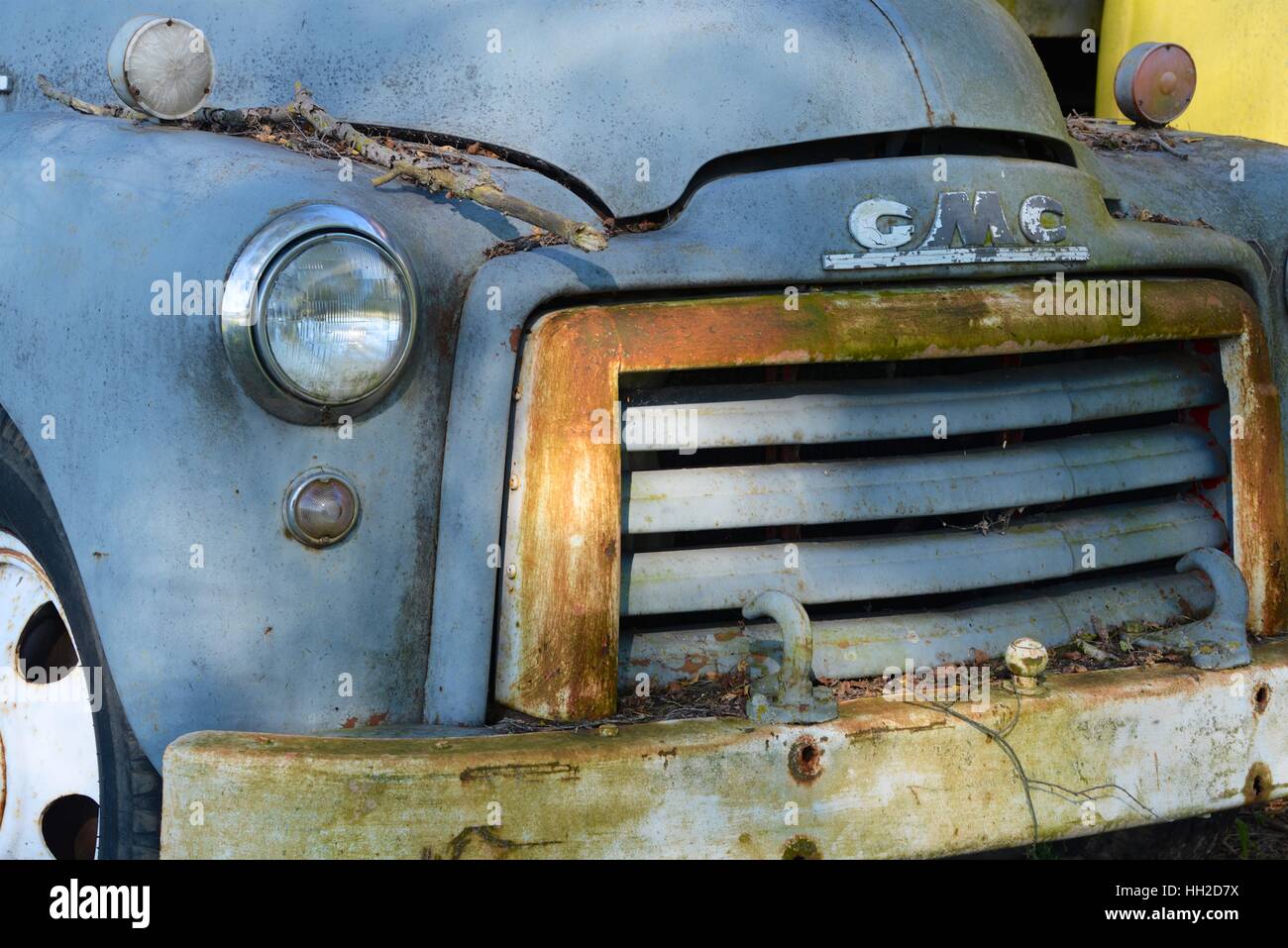 antique, industrial chic, truck, rust, vintage Stock Photo - Alamy
