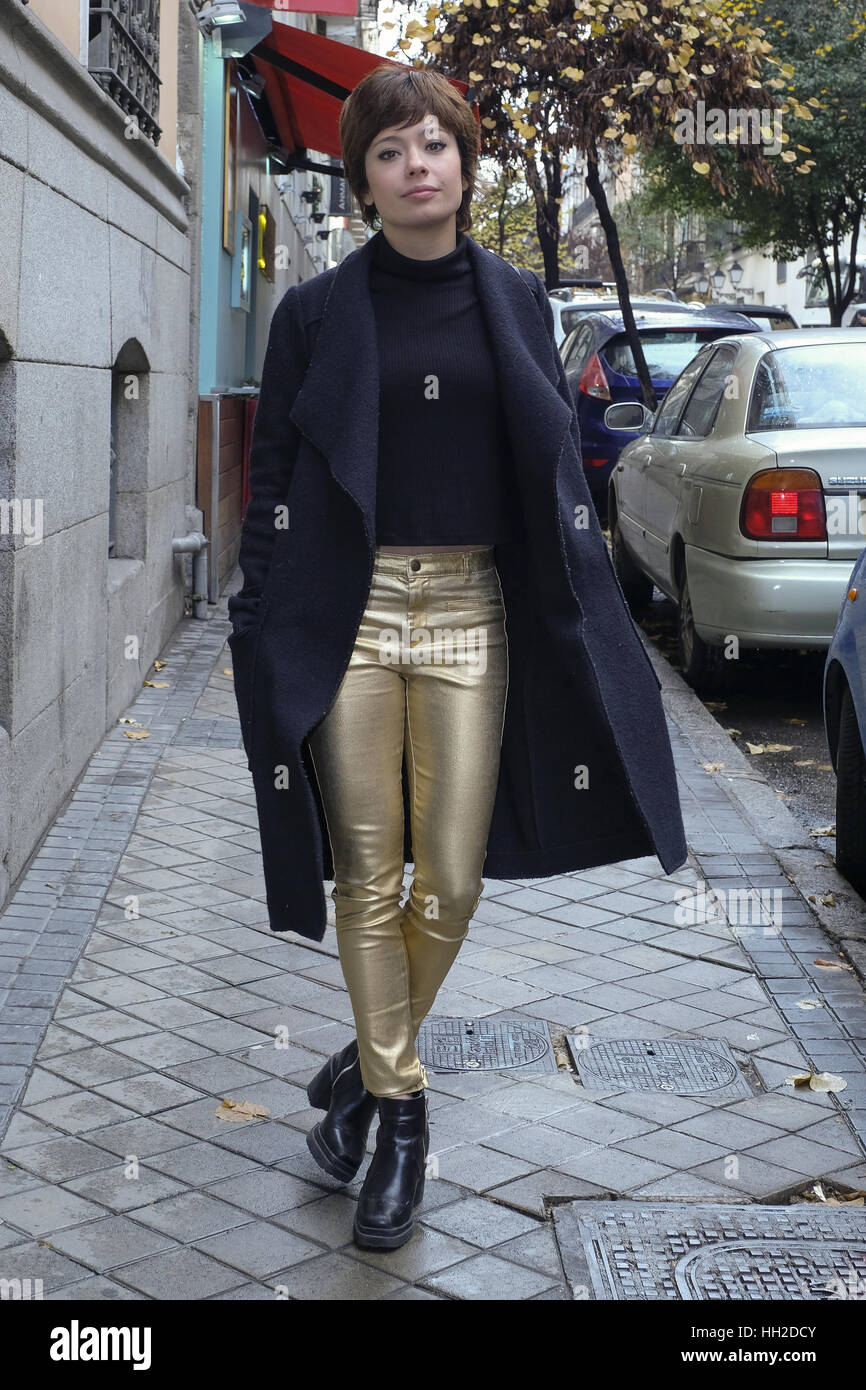 Actress, Anna Castillo poses for photos in Madrid Featuring: Anna ...