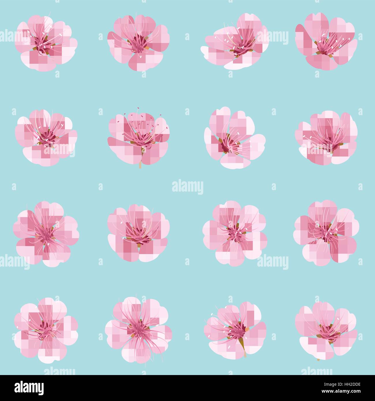 Marriage flower decoration Stock Vector Images - Alamy