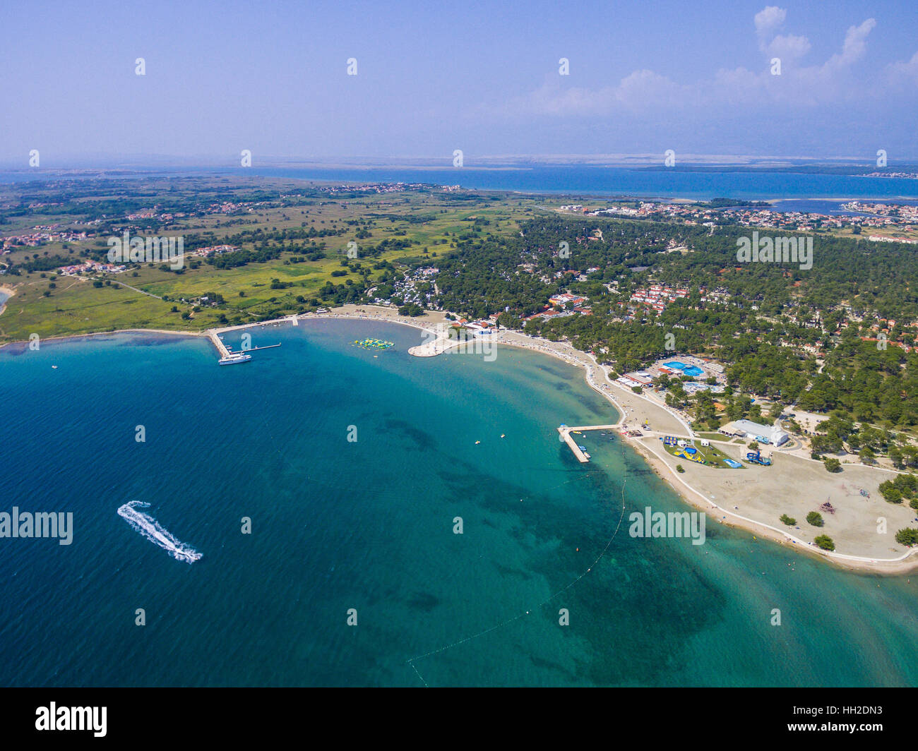 Zaton aerial hi-res stock photography and images - Alamy