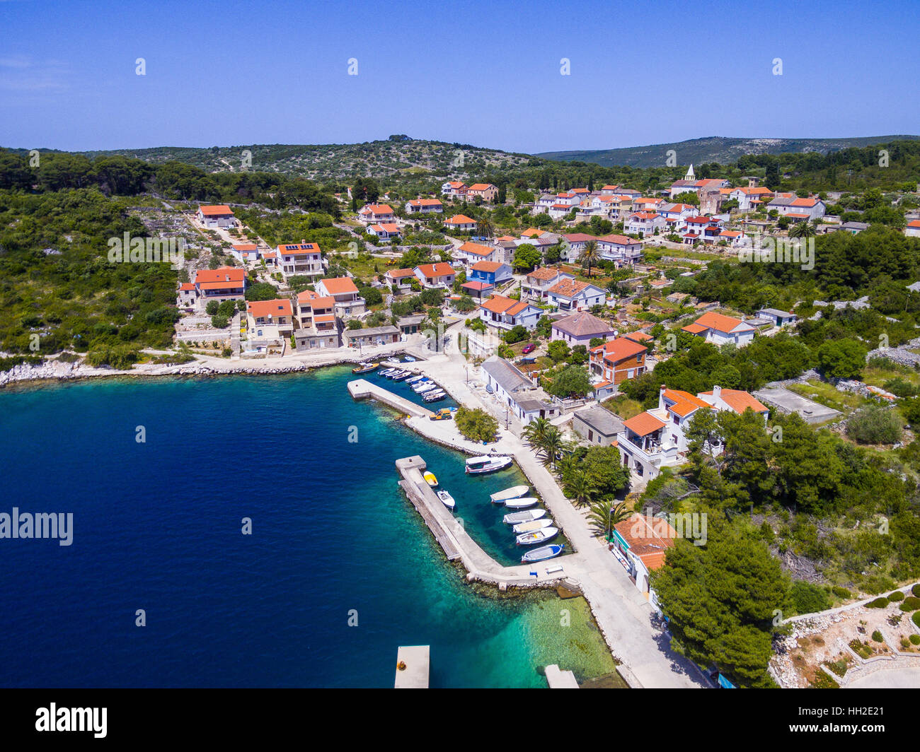 Island Zverinac, Adriatic sea, Croatia Stock Photo - Alamy