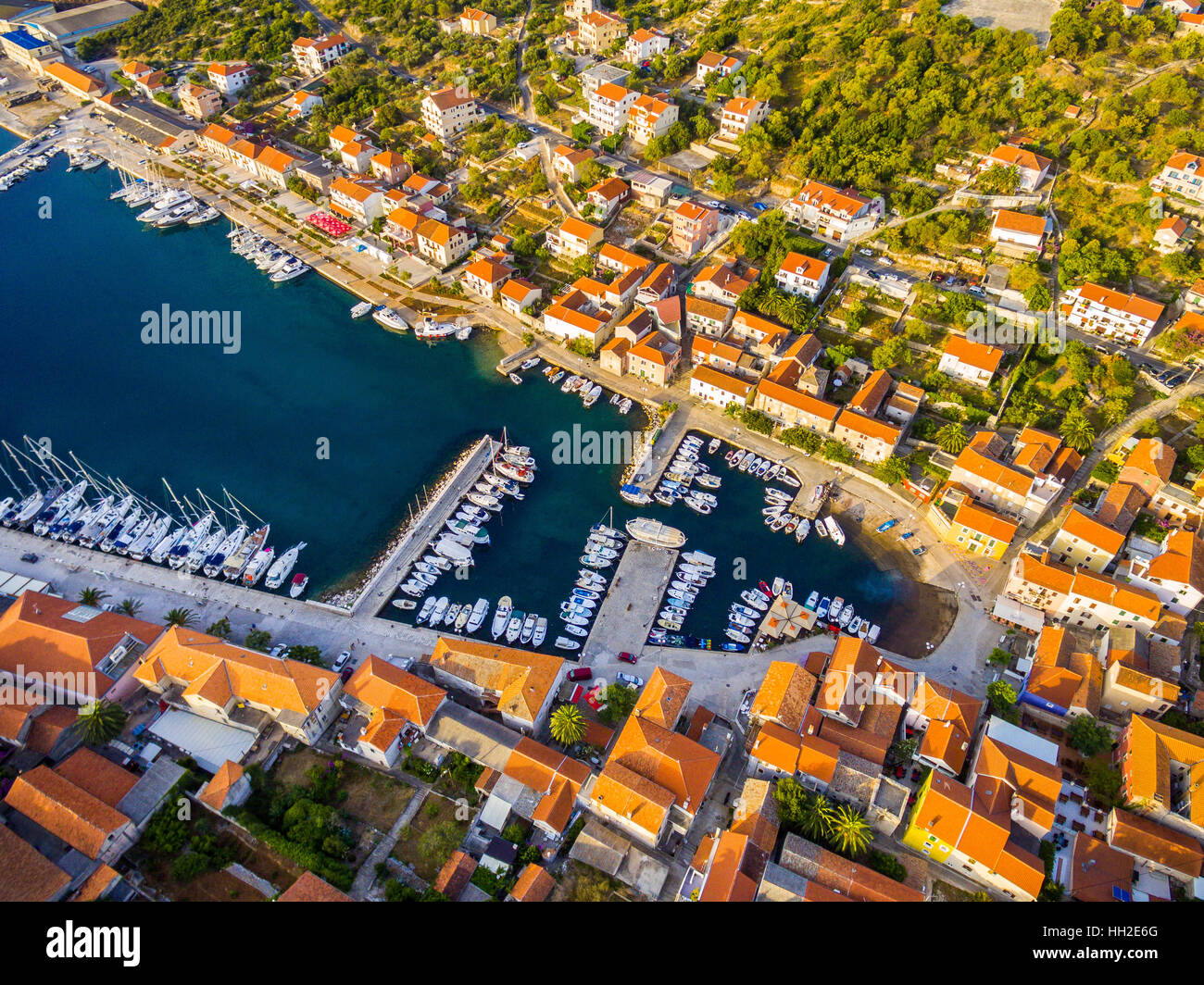 Town of Sali, island Dugi otok, Adriatic, Croatia Stock Photo - Alamy
