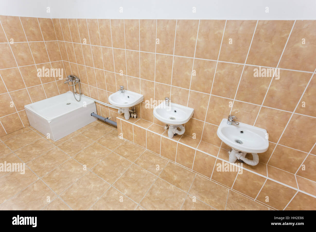 Kid washroom hi-res stock photography and images - Alamy