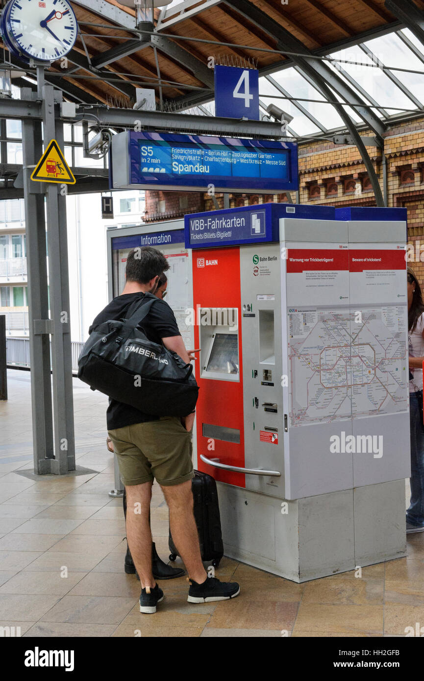 Buying a train ticket from a machine hi-res stock photography and ...