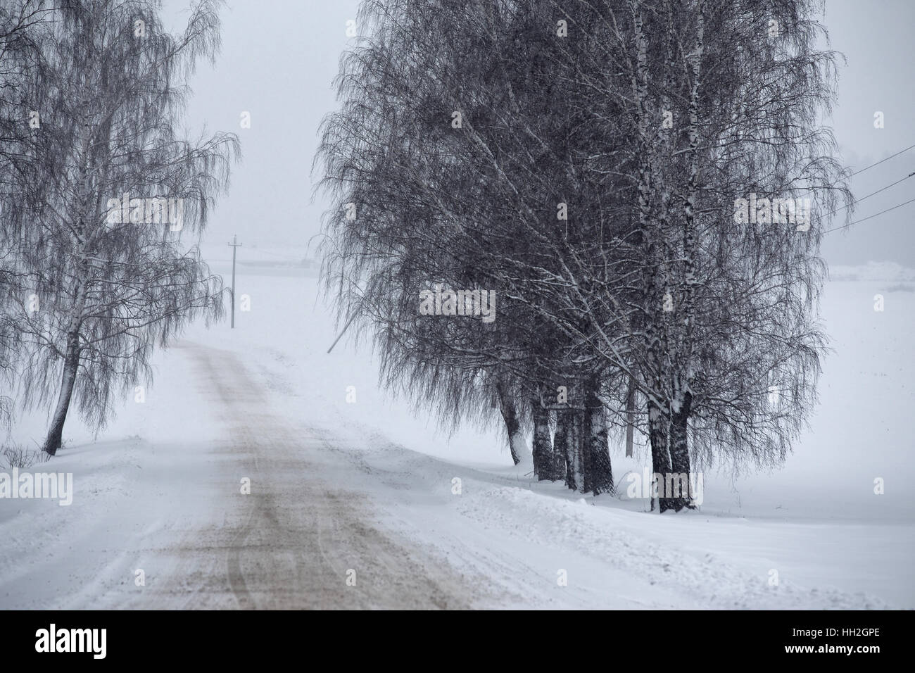 Sleet hi-res stock photography and images - Alamy
