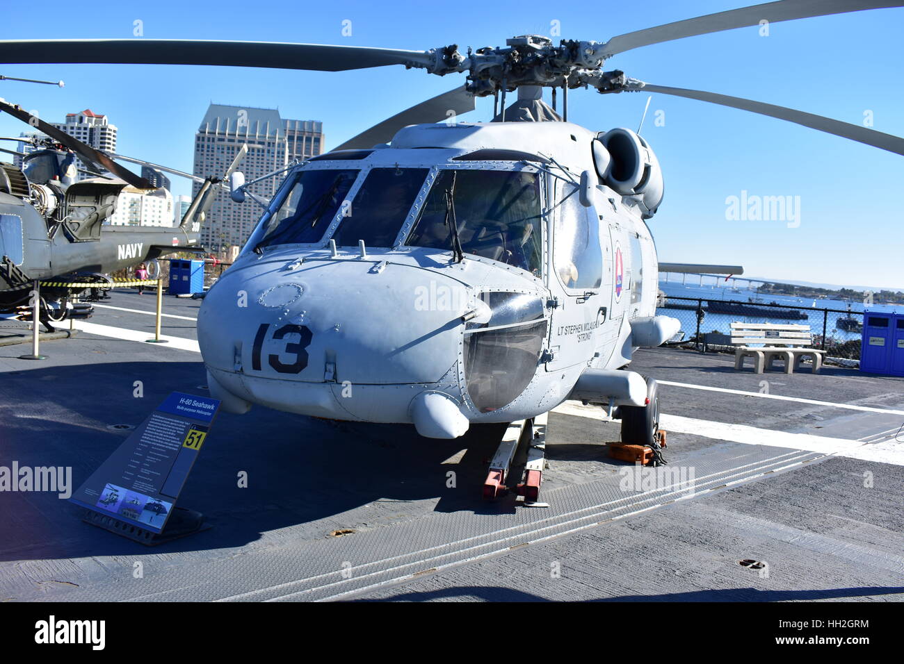 San Diego, California - USA - Dec 04,2016 - Navy Helicopter H-60 ...