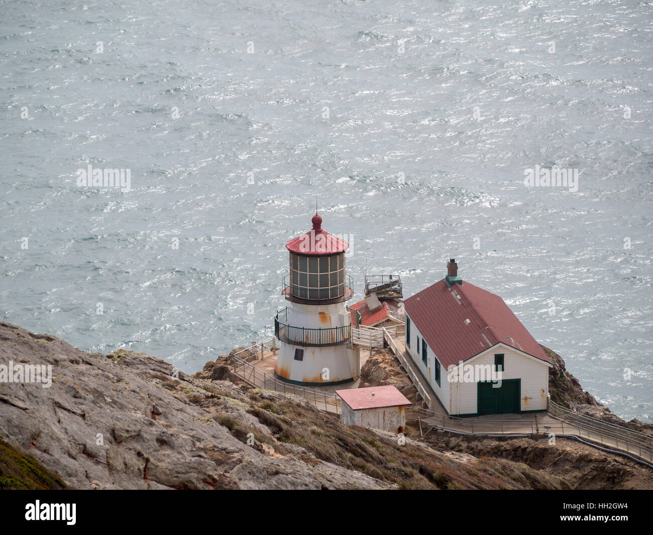 Point Reyes National seashore lighthouse Stock Photo - Alamy