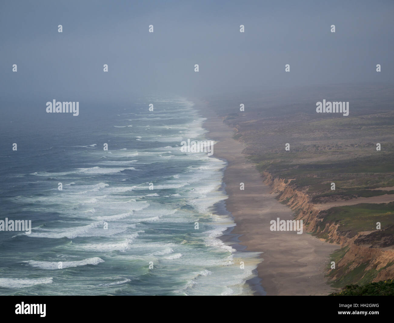 Point Reyes South Beach Stock Photo - Alamy