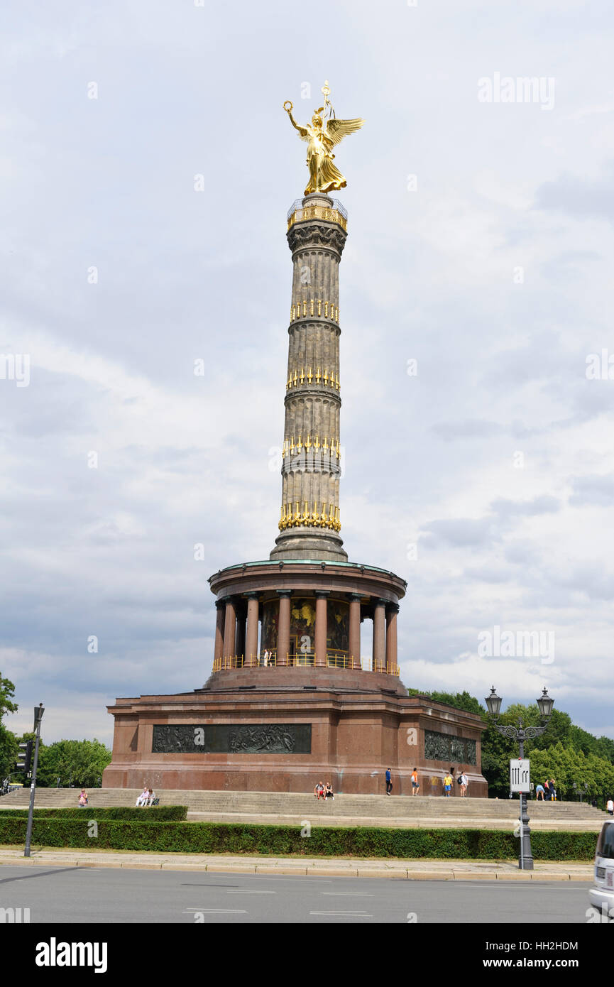 The Victory Column in Berlin, Germany Stock Photo - Alamy