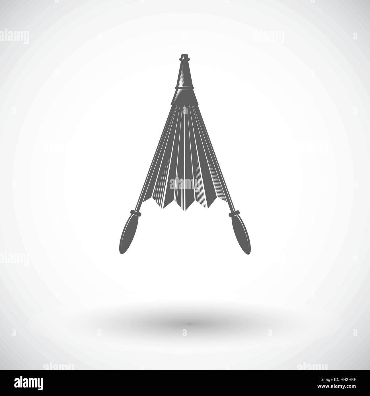 Belows. Single flat icon on white background. Vector illustration Stock ...