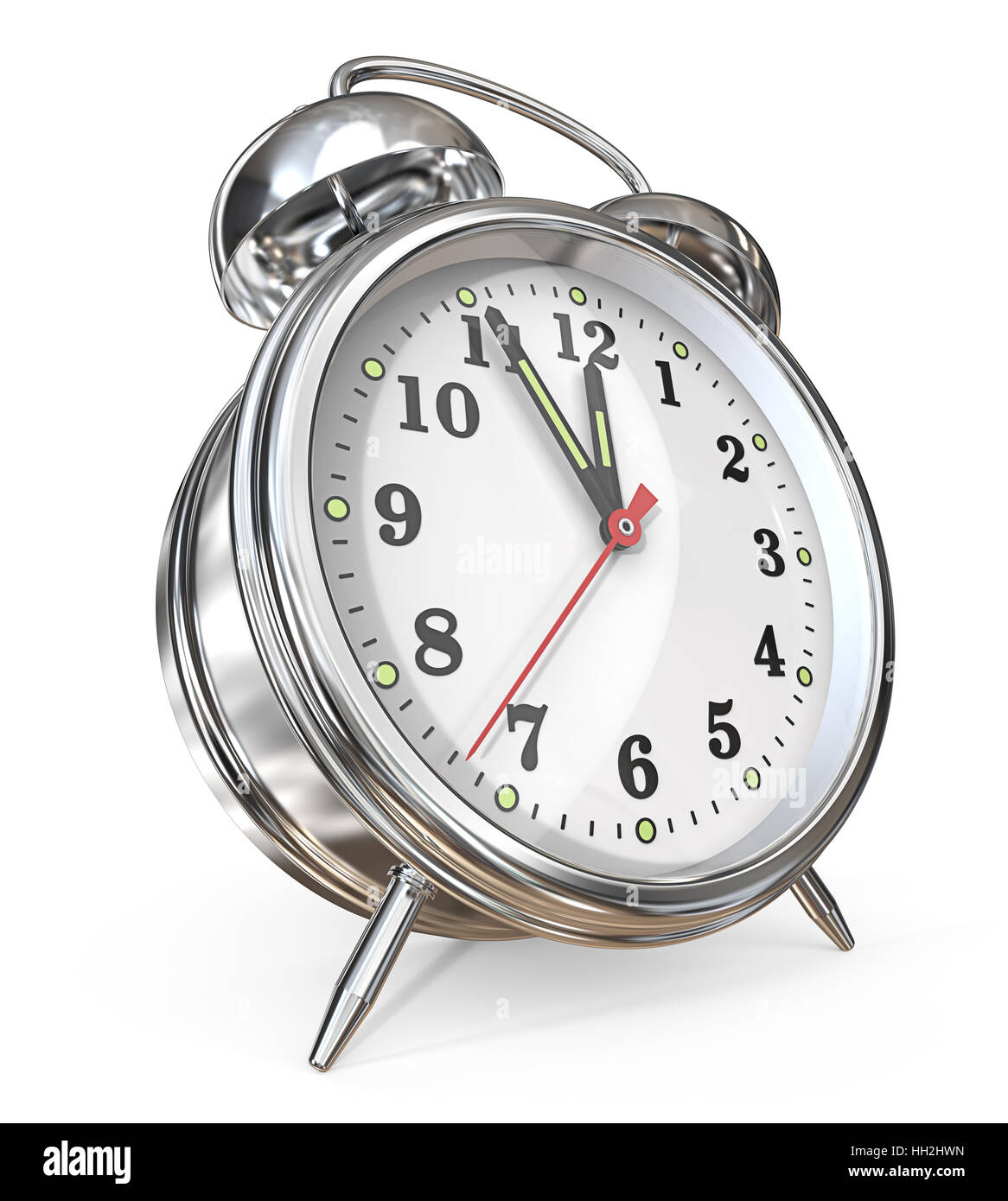 3d render alarm clock hi-res stock photography and images - Alamy