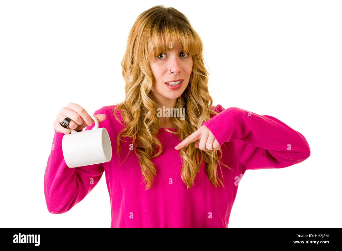 Unhappy pretty person hi-res stock photography and images - Alamy