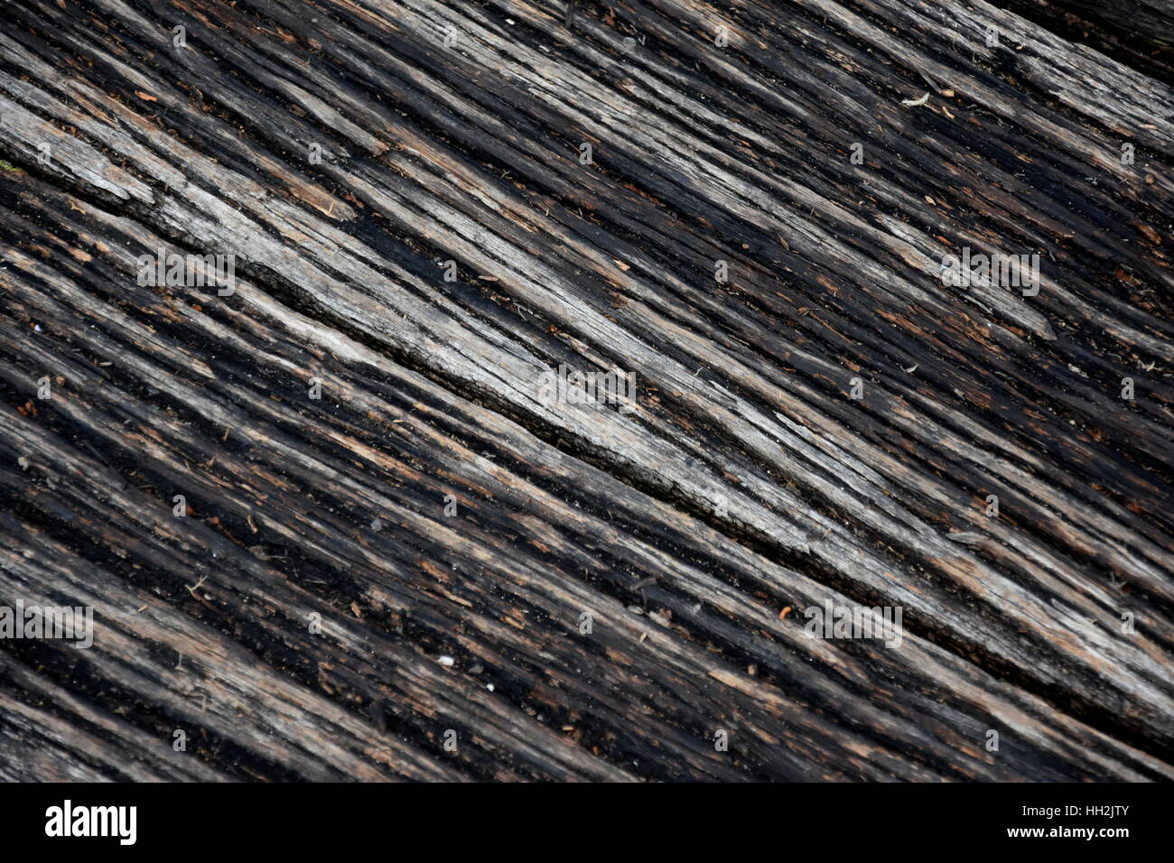 Wood pier, abstract texture of a natural gray. View of old weathered ...