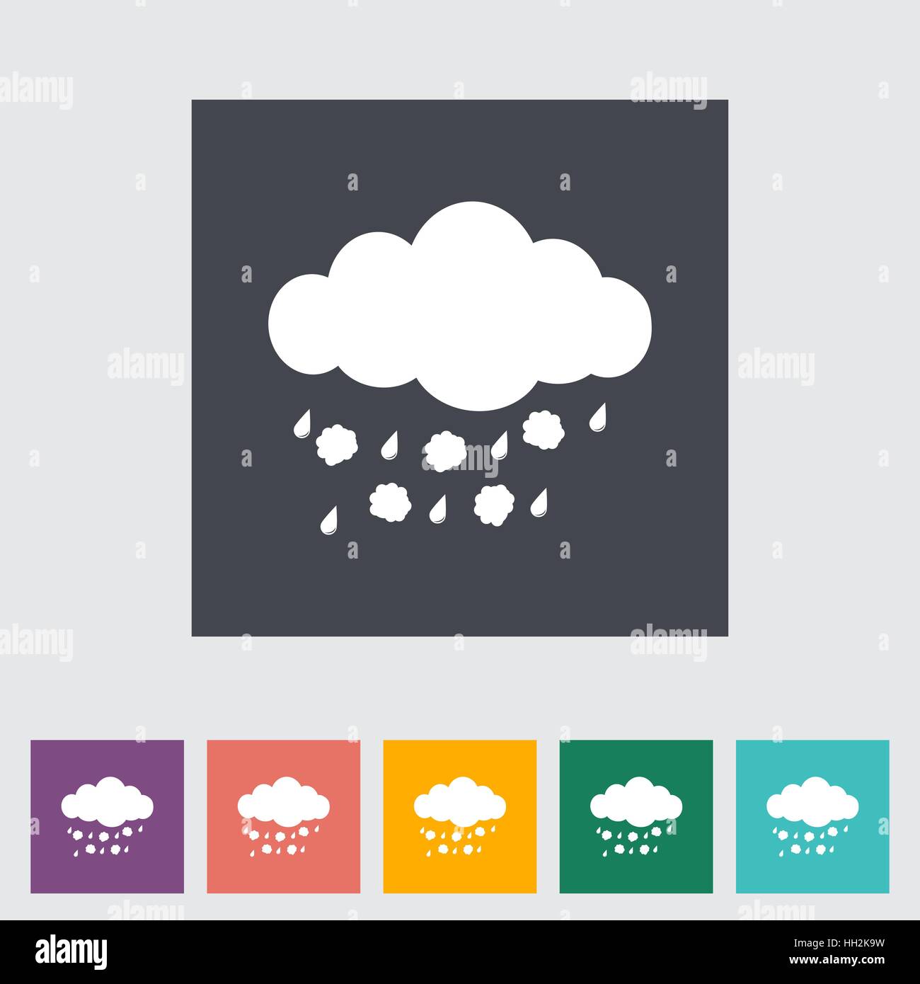 Hagel single icon hi-res stock photography and images - Alamy