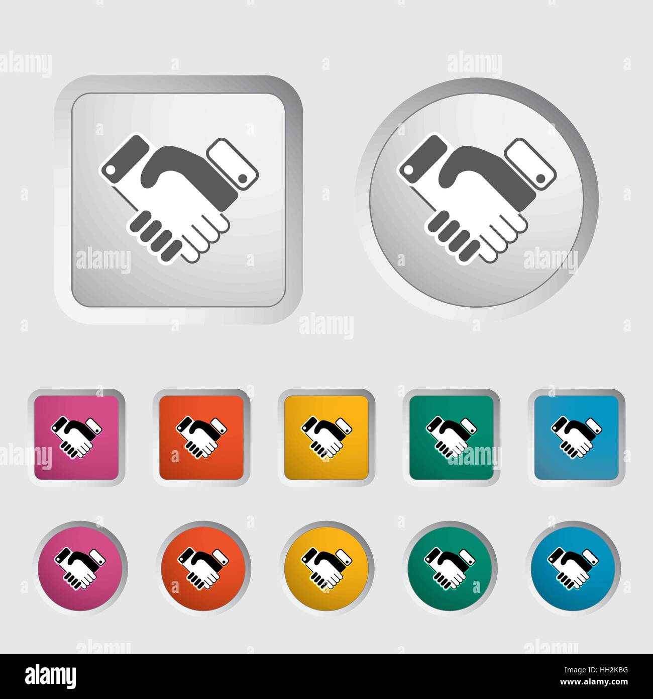 Icon agreement. Vector illustration EPS Stock Vector Image & Art - Alamy