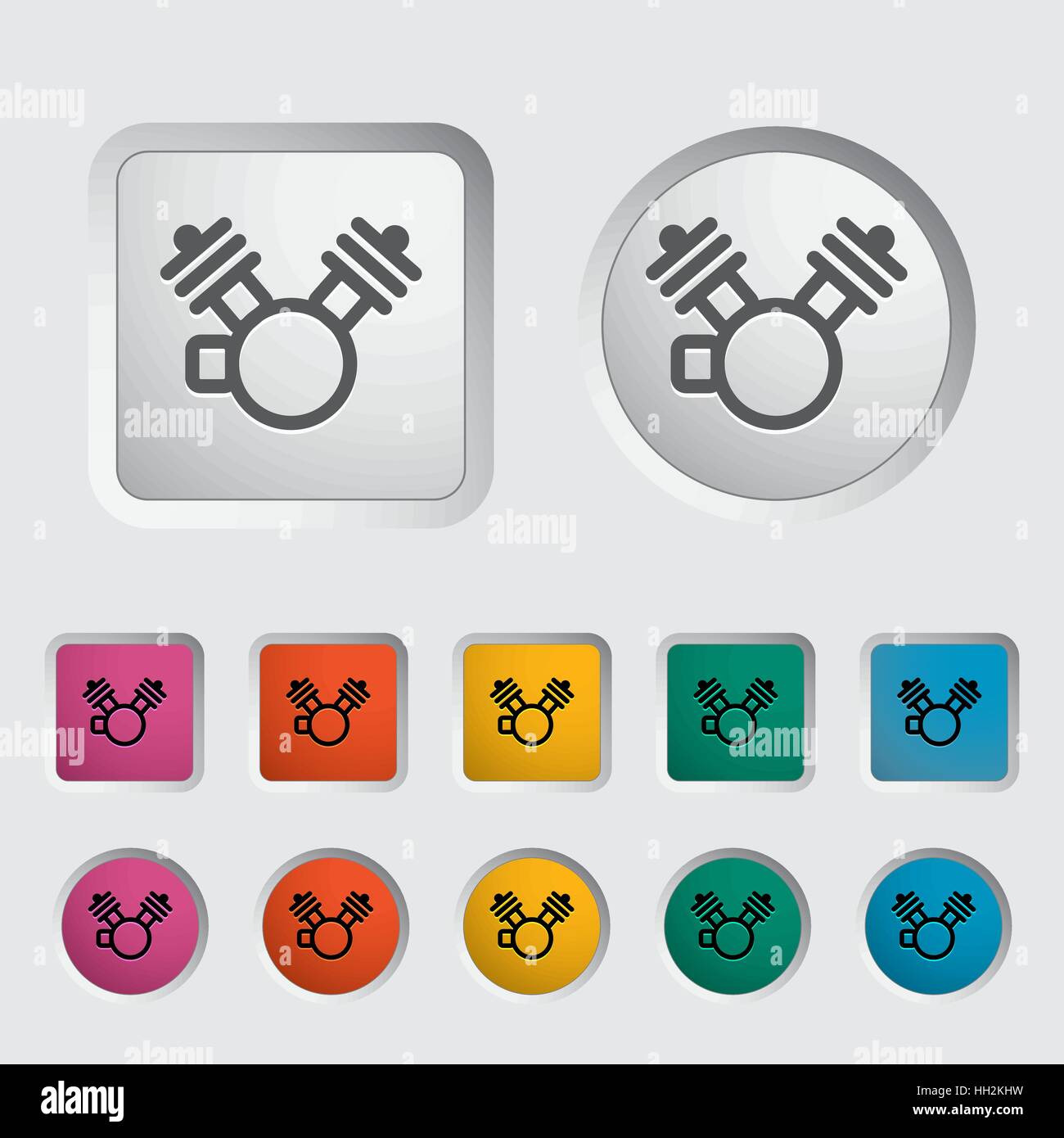 Motorcycle engine icon. Vector illustration Stock Vector Image & Art ...