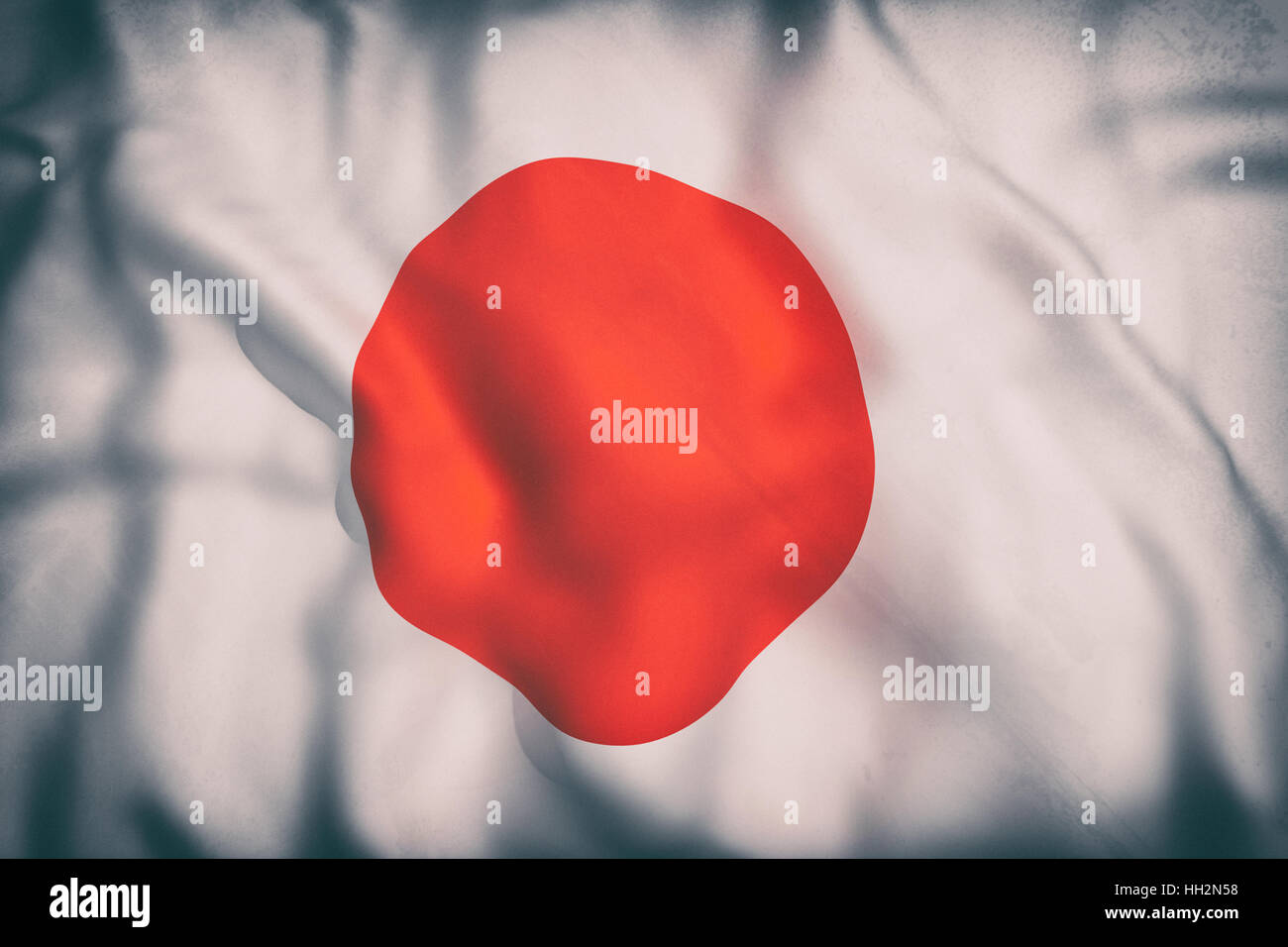 Old japanese flag hi-res stock photography and images - Alamy
