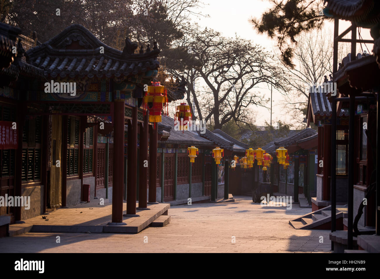 Hongluo temple hi-res stock photography and images - Alamy