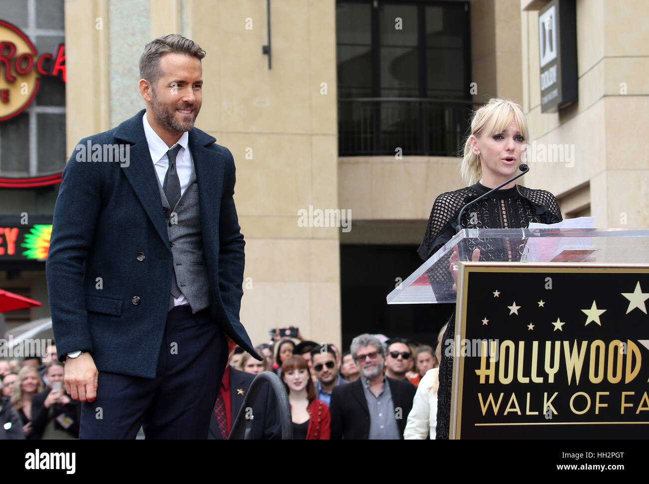 Ryan Reynolds Honored With Star On The Hollywood Walk Of Fame Featuring ...