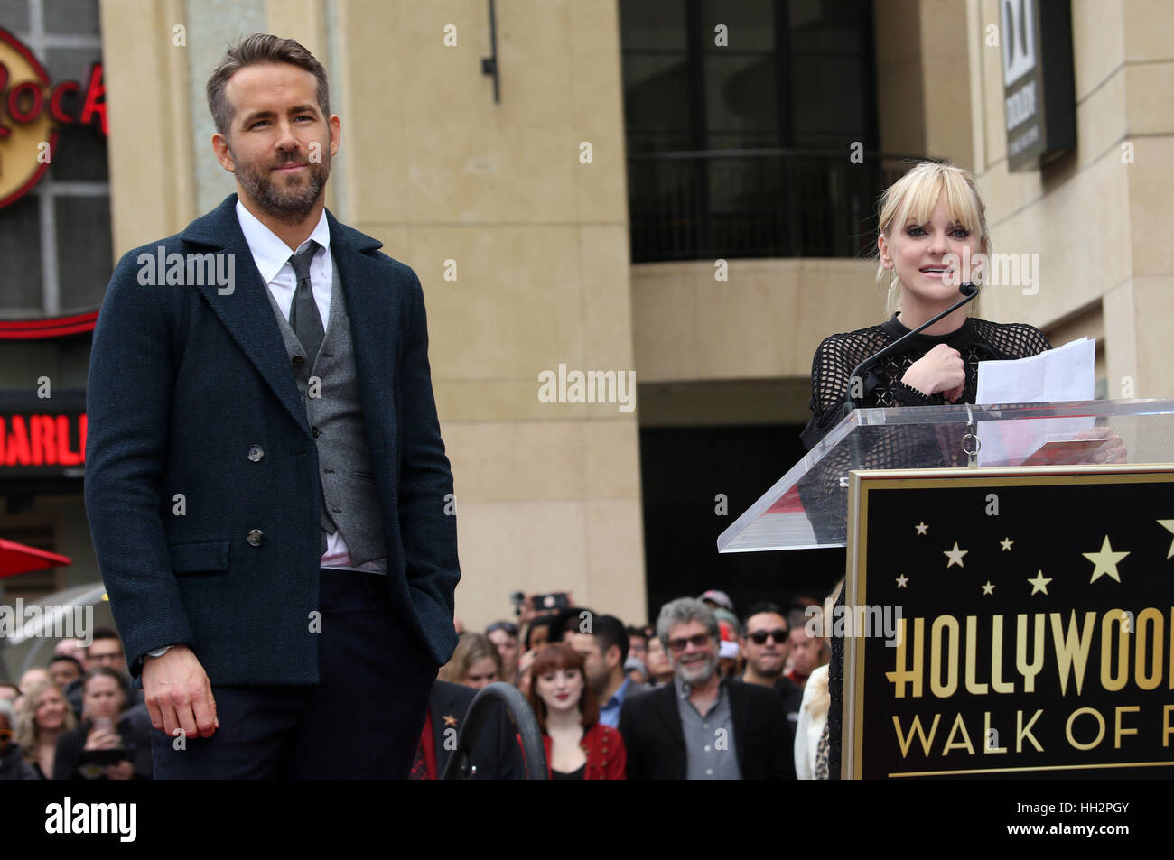 Ryan Reynolds Honored With Star On The Hollywood Walk Of Fame Featuring ...