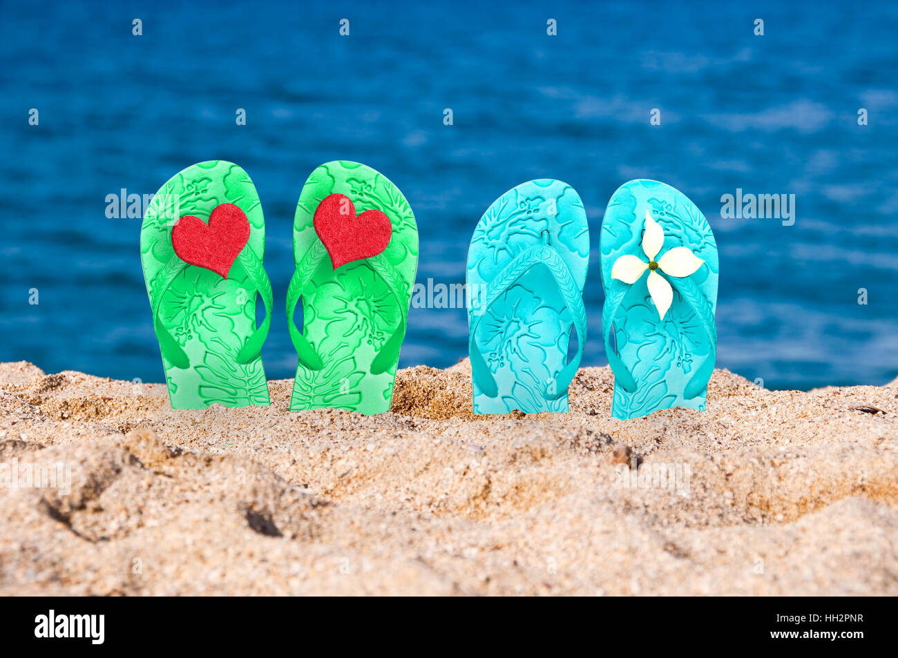Flip flop colourful hi-res stock photography and images - Alamy