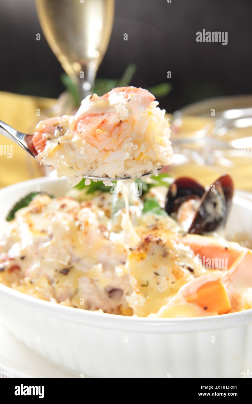 a photo of risotto Stock Photo - Alamy