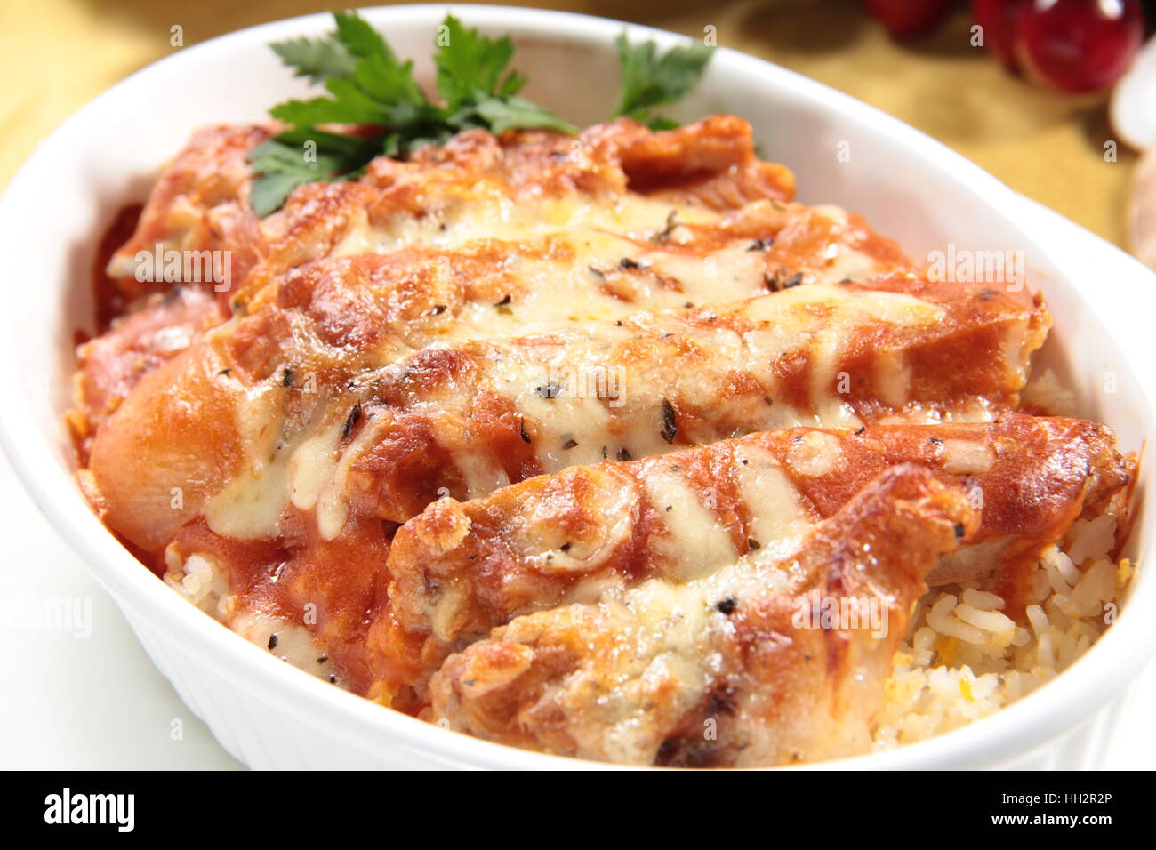 a photo of risotto Stock Photo - Alamy
