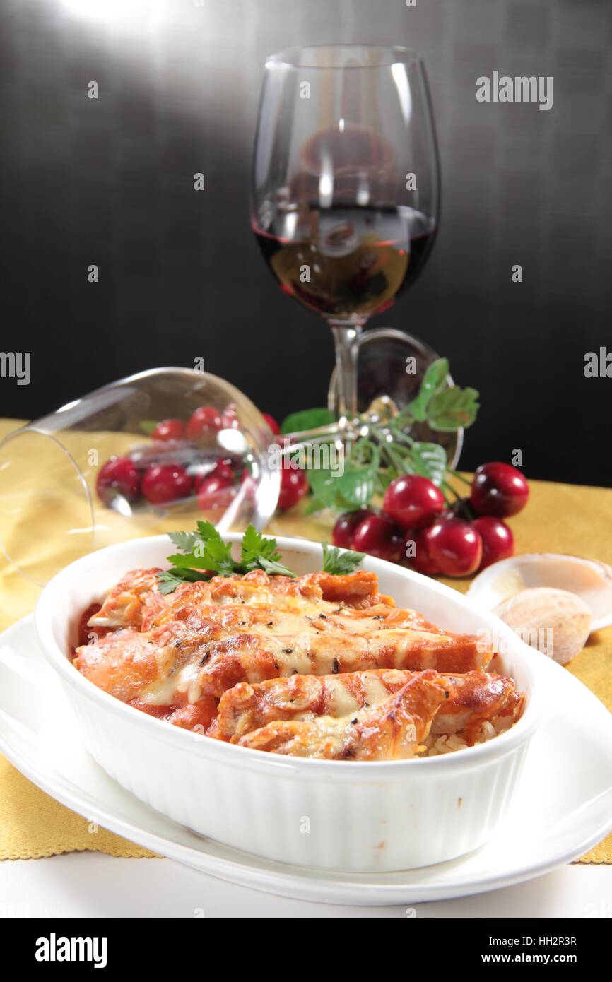 a photo of risotto Stock Photo - Alamy