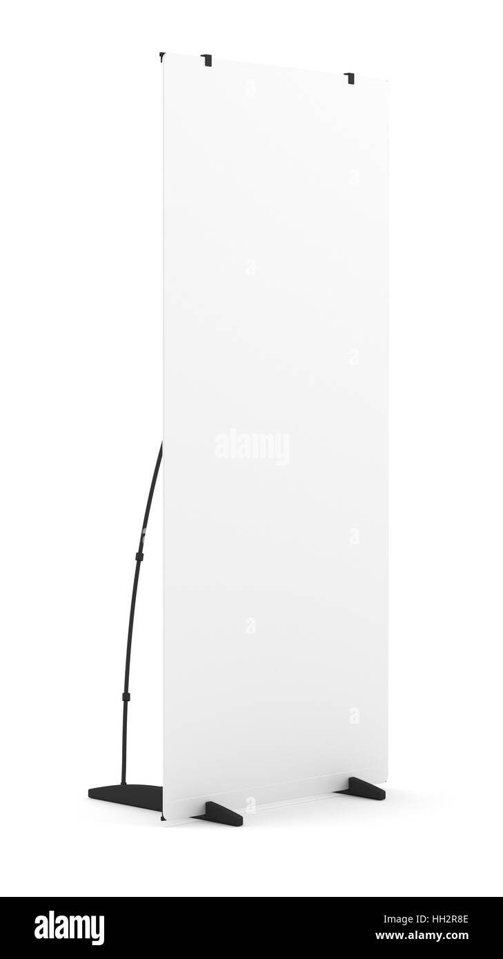 Trade show booth banner Black and White Stock Photos & Images - Alamy