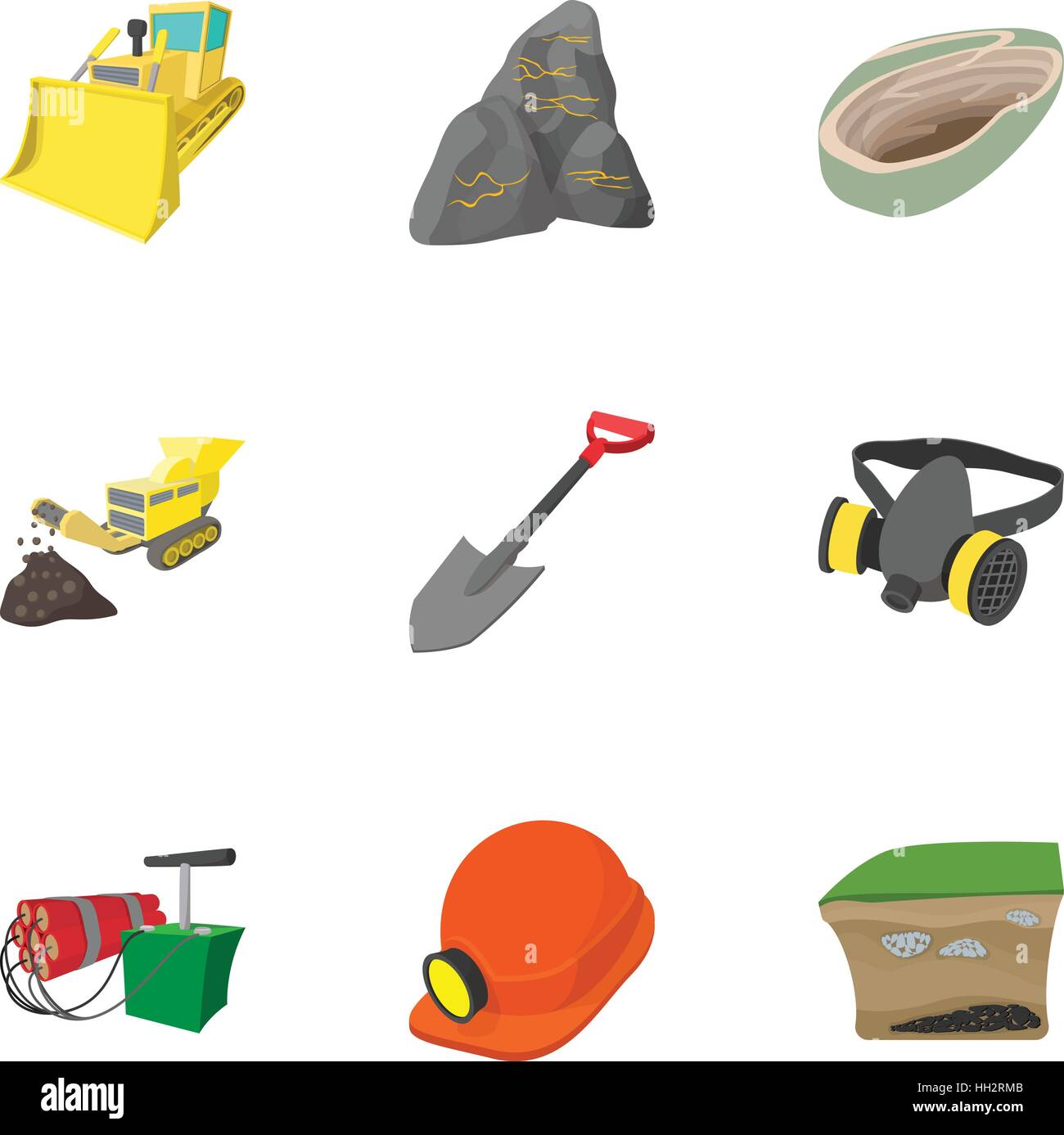 Mine development Stock Vector Images - Alamy