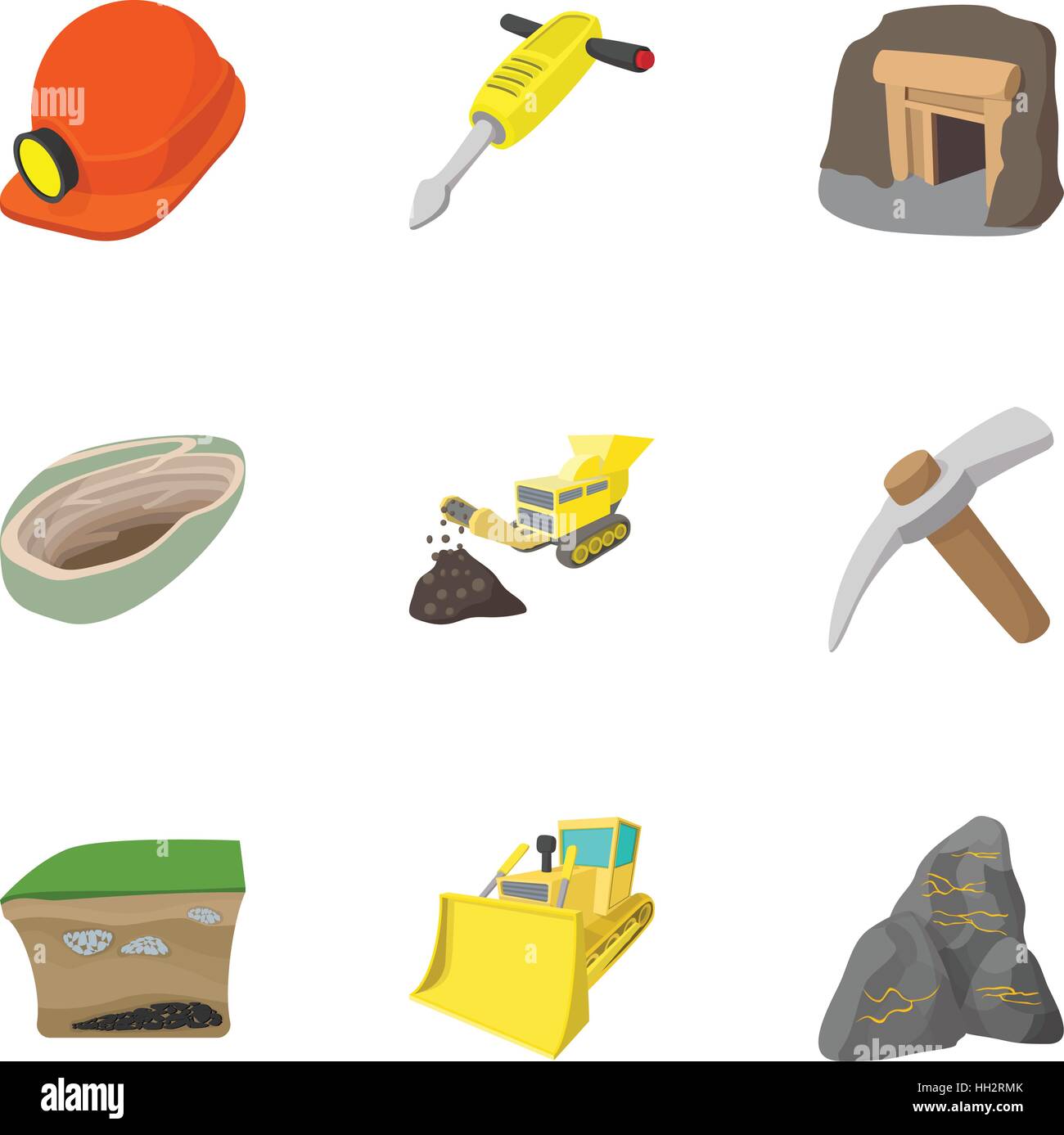 Mine Colliery Stock Vector Images - Alamy