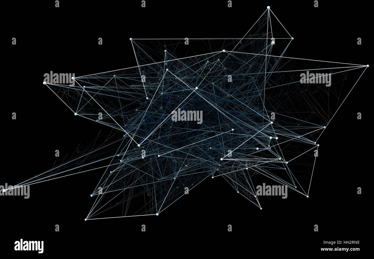 Abstract network connection background Stock Photo - Alamy