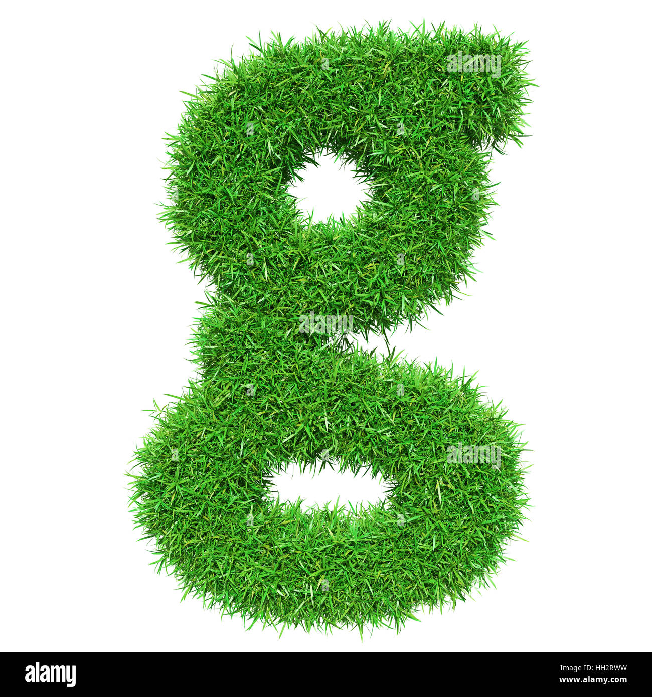 Grass green font lowercase greenery hi-res stock photography and images ...