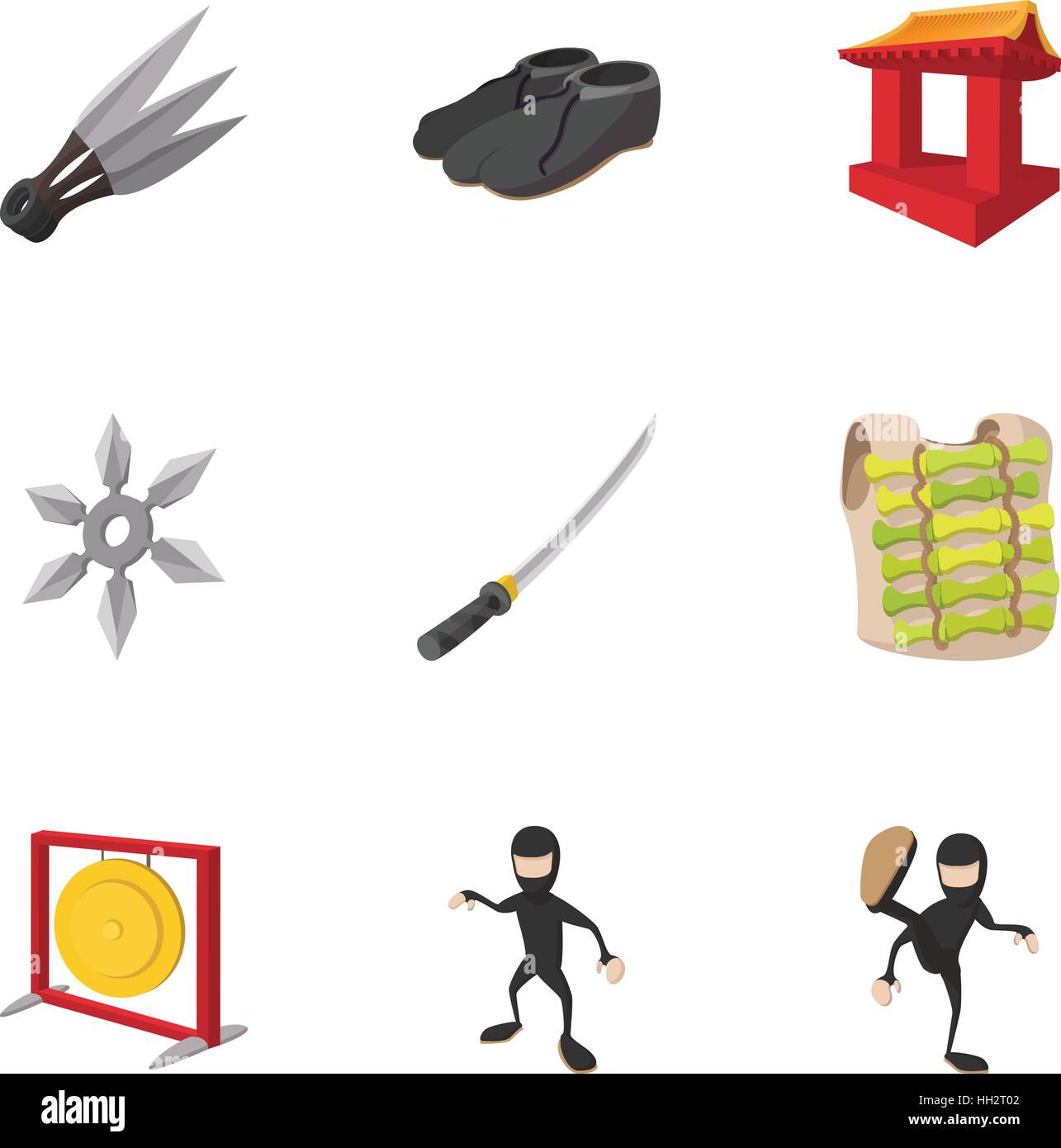 Spy icons set, cartoon style Stock Vector Image & Art - Alamy