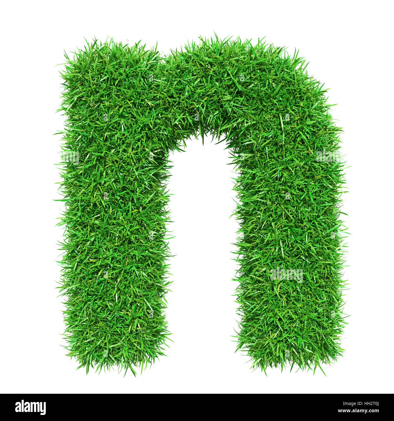 Natural grass letter lowercase hi-res stock photography and images - Alamy