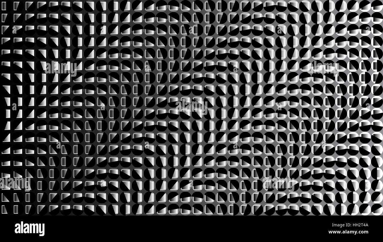 Matrix of merging squares and circles - abstract wallpaper background ...