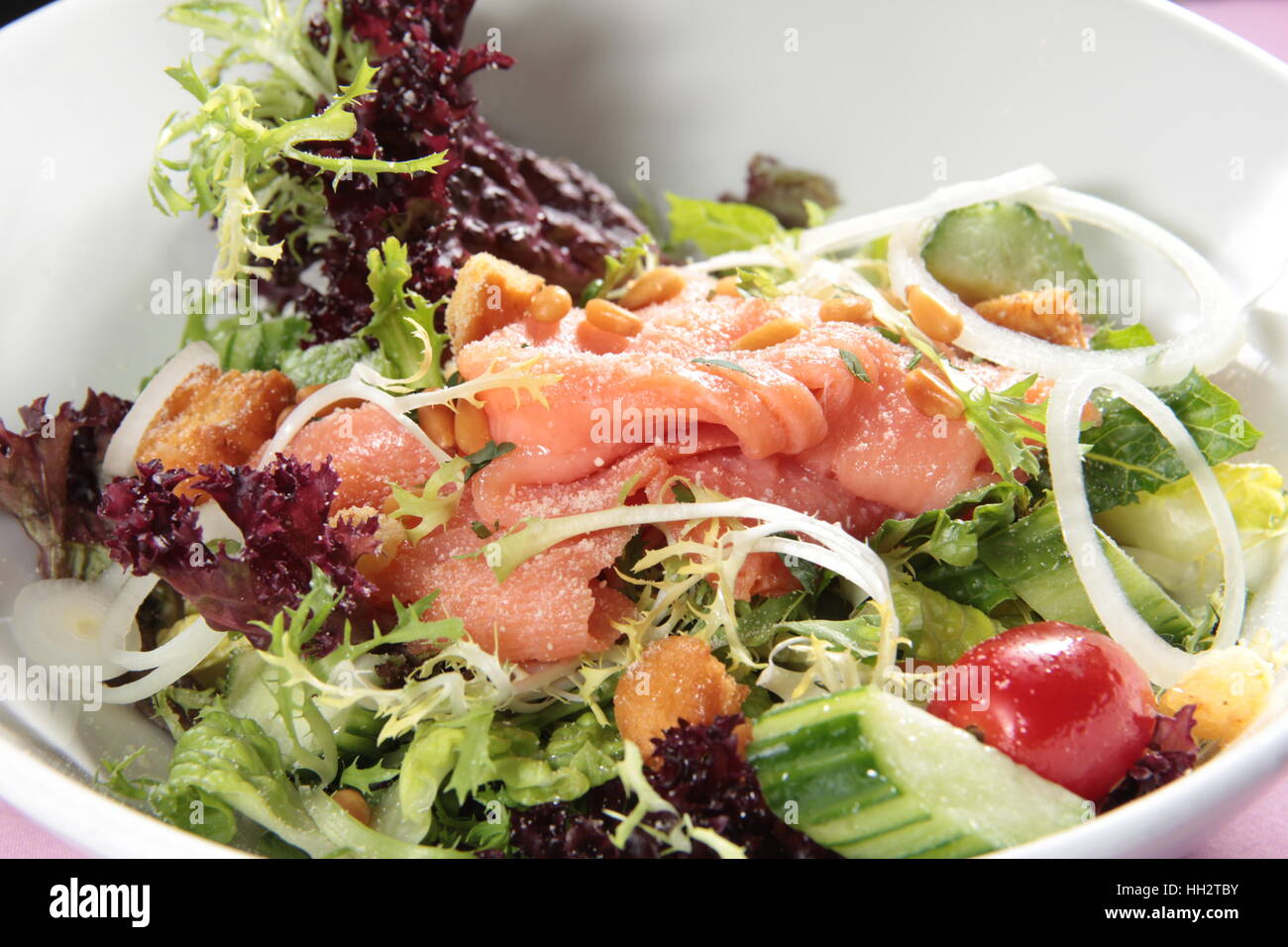 a photo of salad Stock Photo - Alamy