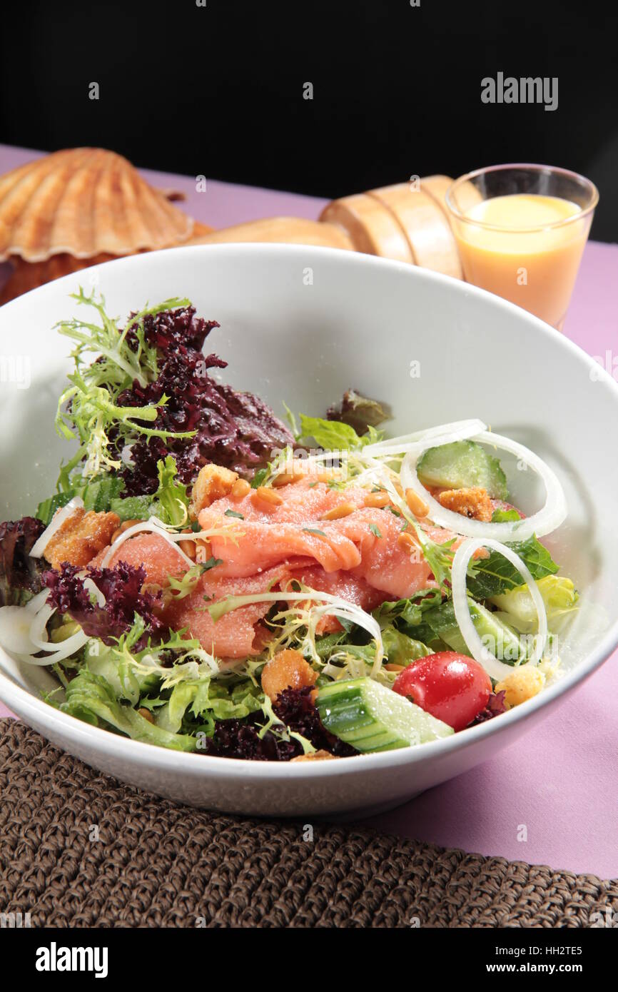 a photo of salad Stock Photo - Alamy