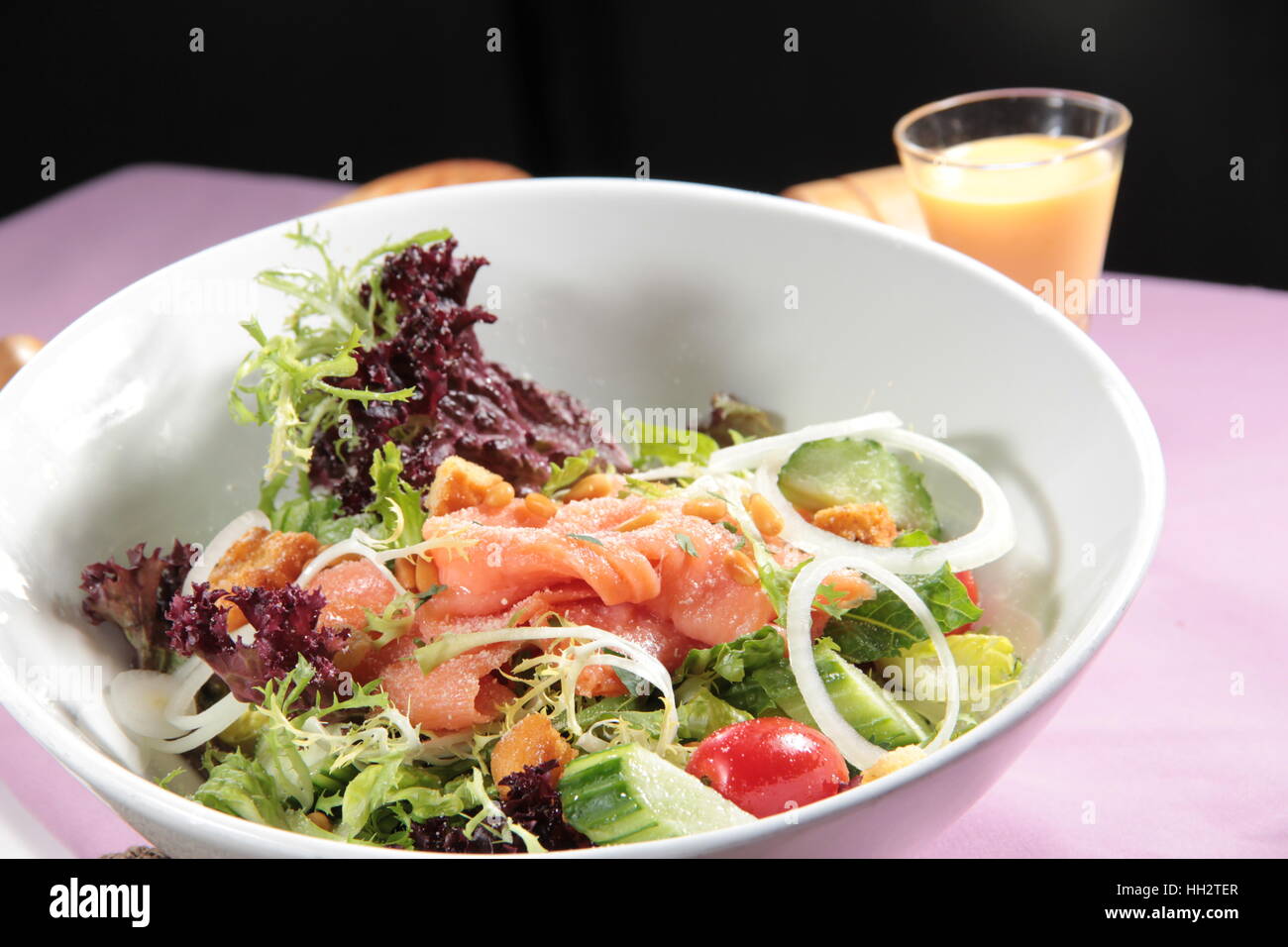 a photo of salad Stock Photo - Alamy