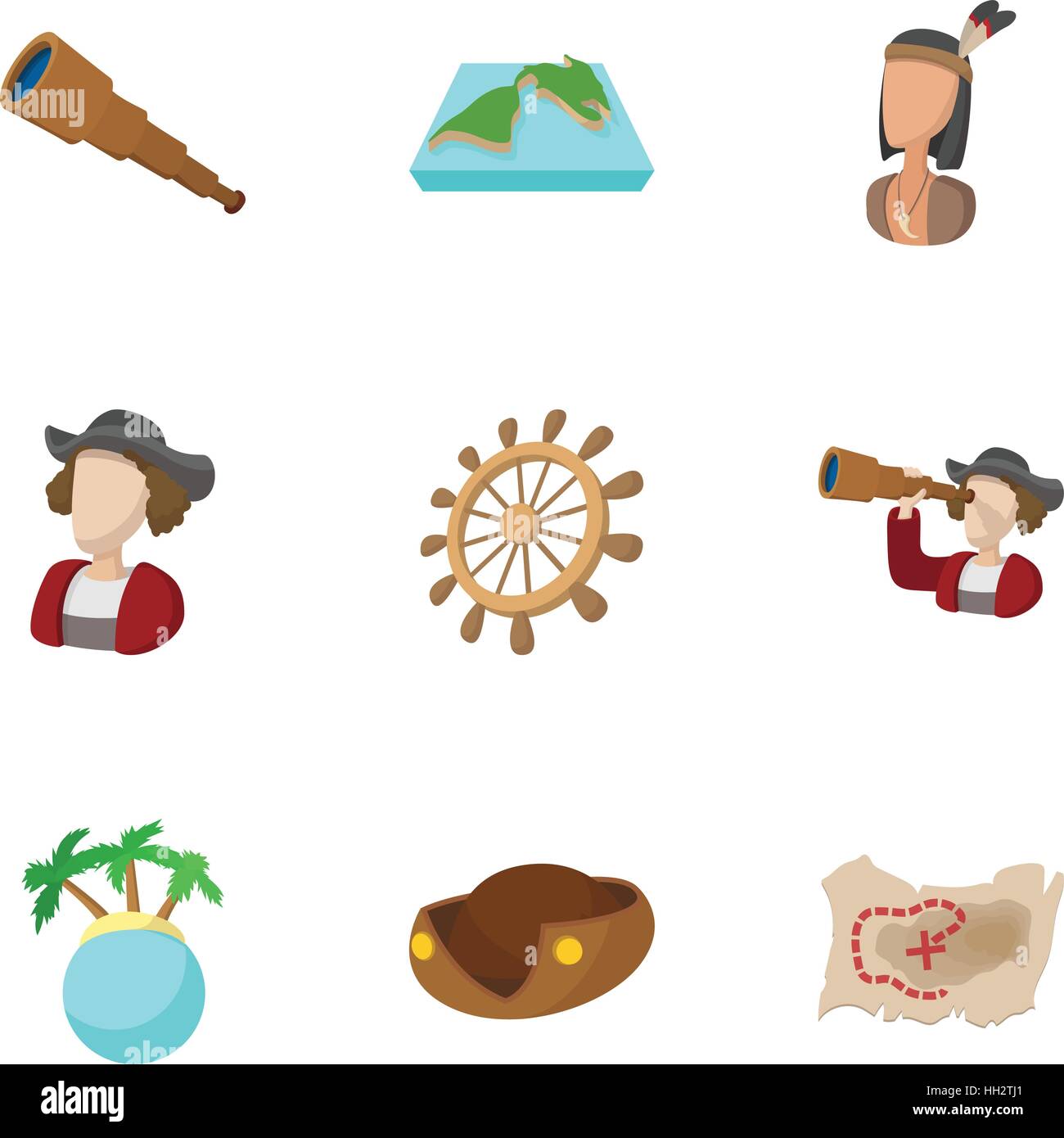 Columbus memorial Stock Vector Images - Alamy